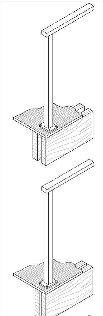 Canterbury Balustrade | Fixings Timber | Top Fixed Post | Canterbury ...