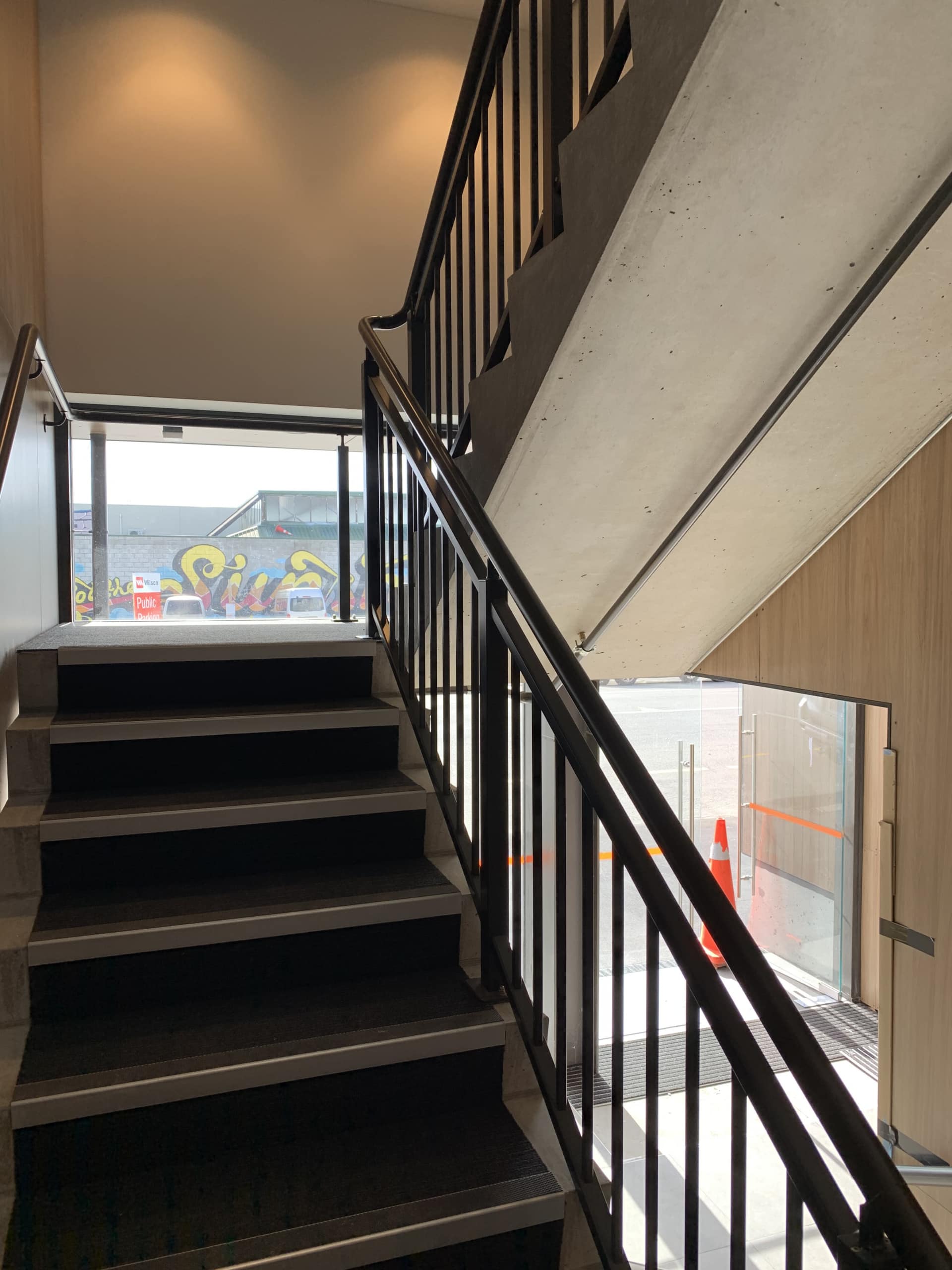 Canterbury Balustrade Aluminium Framed Windsor Internal Stair Round Top ...