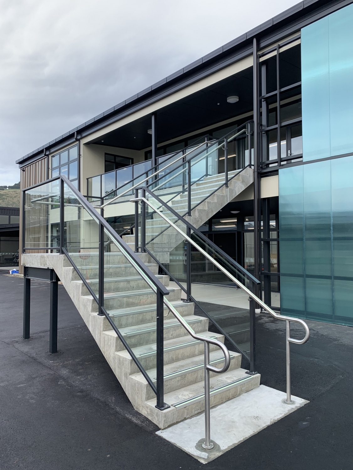 Canterbury Balustrade Framed Glass Avon Commercial 1 | Canterbury ...