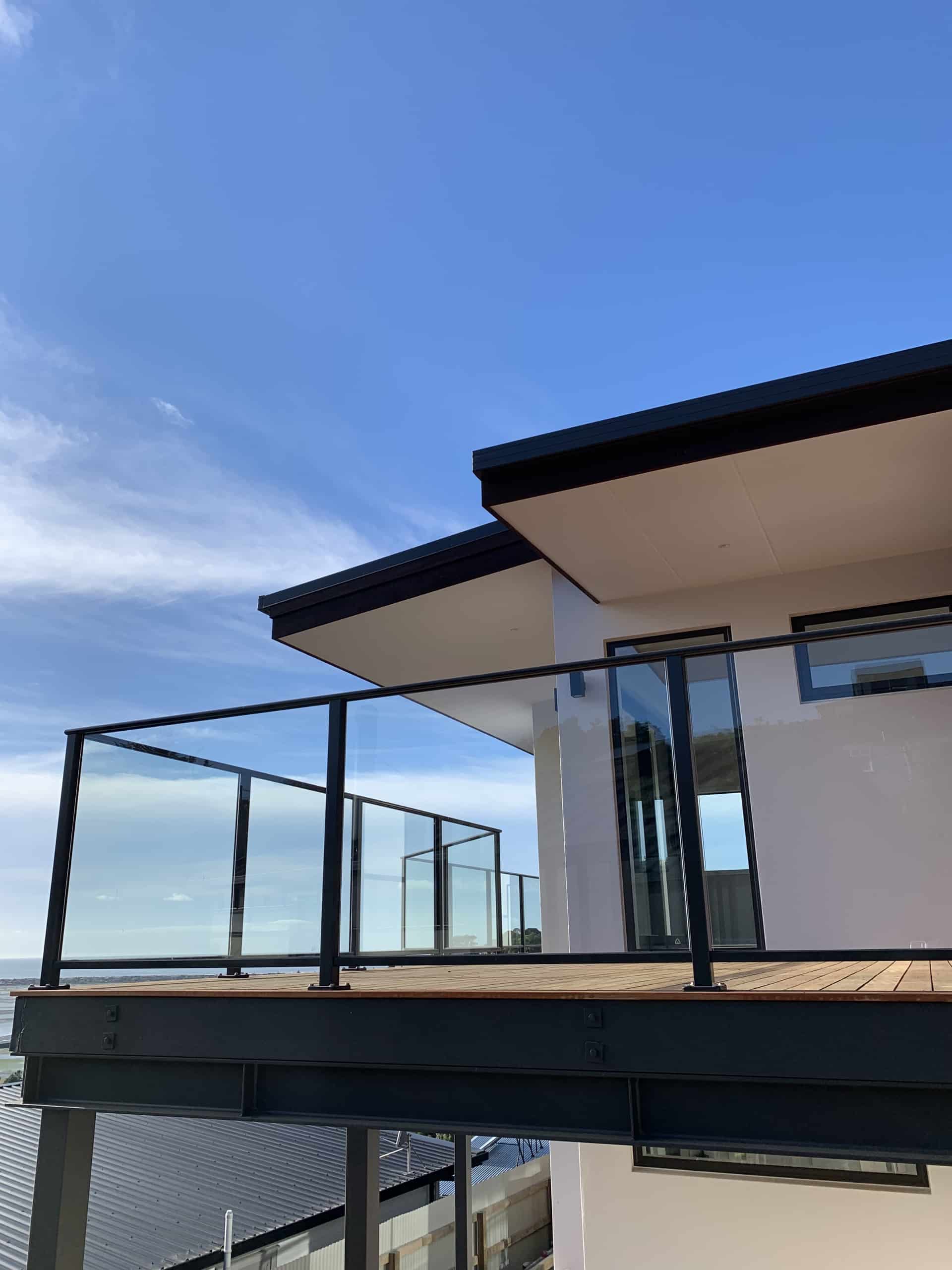 Canterbury Balustrade Framed Glass Avon Residential 8 | Canterbury ...