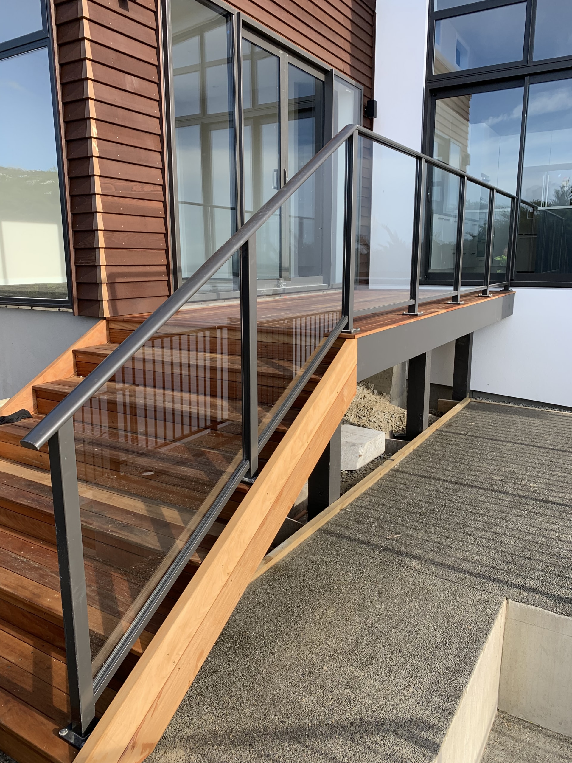 Canterbury Balustrade Framed Glass Avon Residential 9 | Canterbury ...