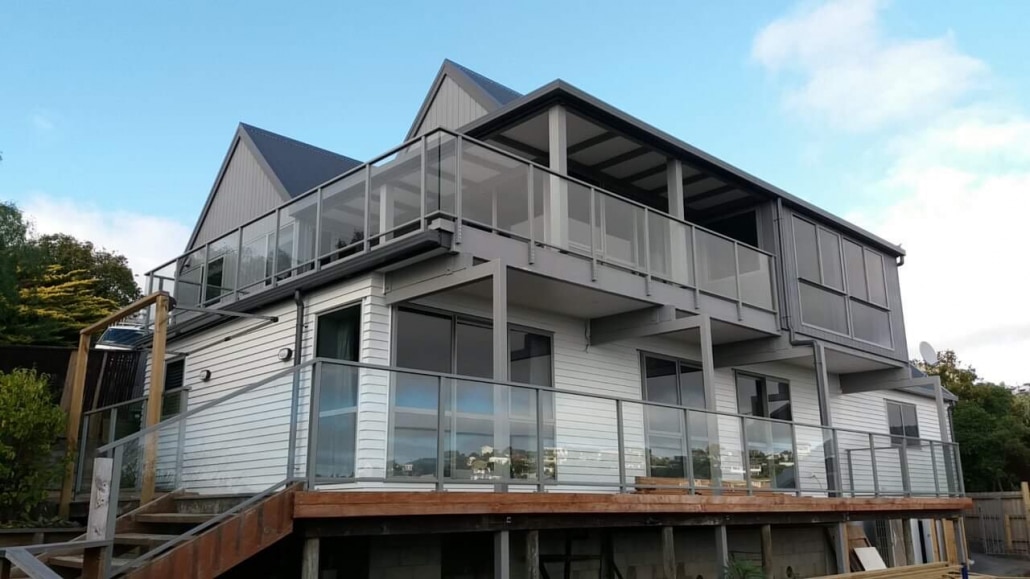 Canterbury Balustrade Framed Glass Avon Top Side and Gutted Fix ...