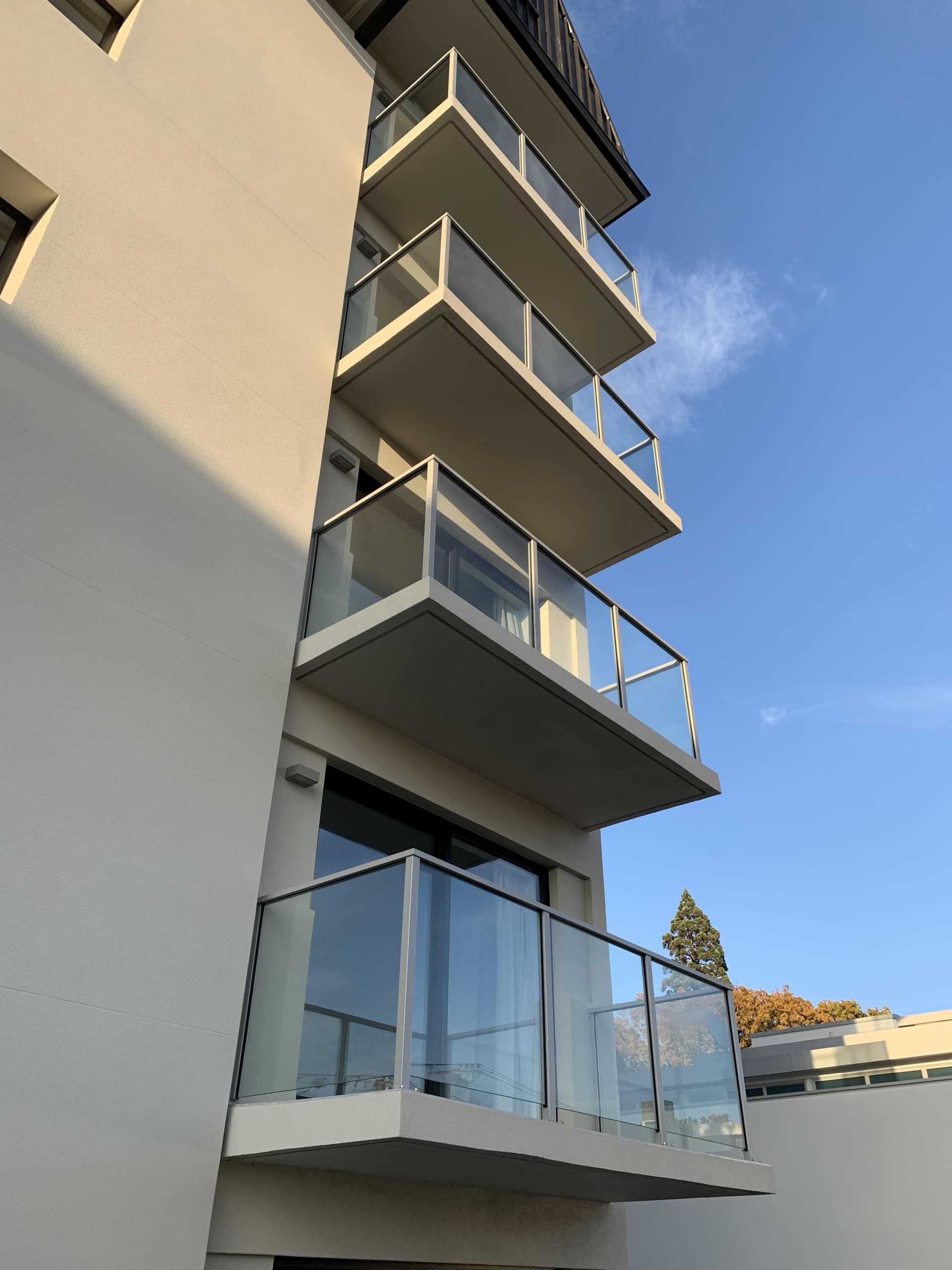 Canterbury Balustrade Framed Glass Siena Multi Residential 4 ...