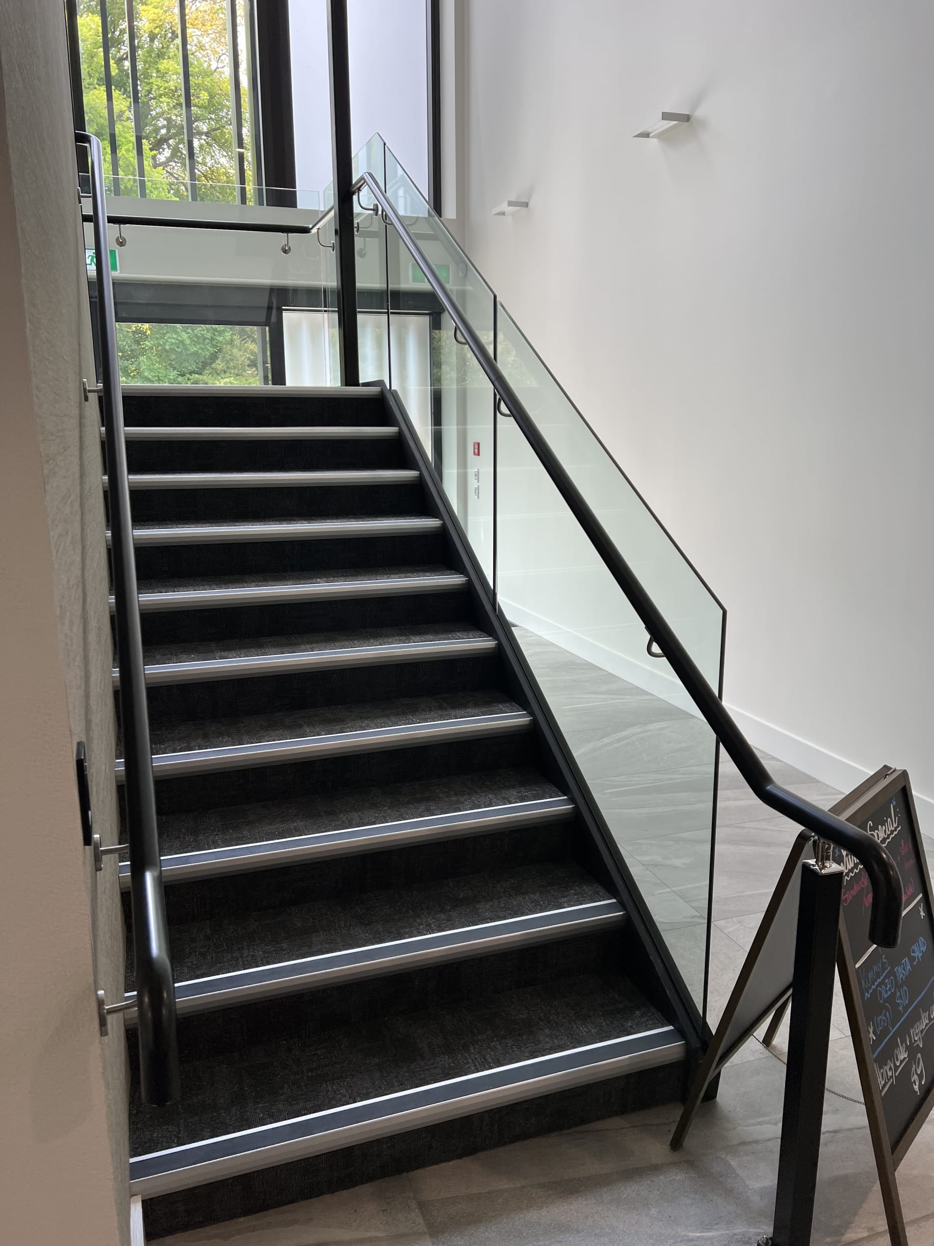 Canterbury Balustrade Frameless Glass Face Fixed Channel Powder Coated ...
