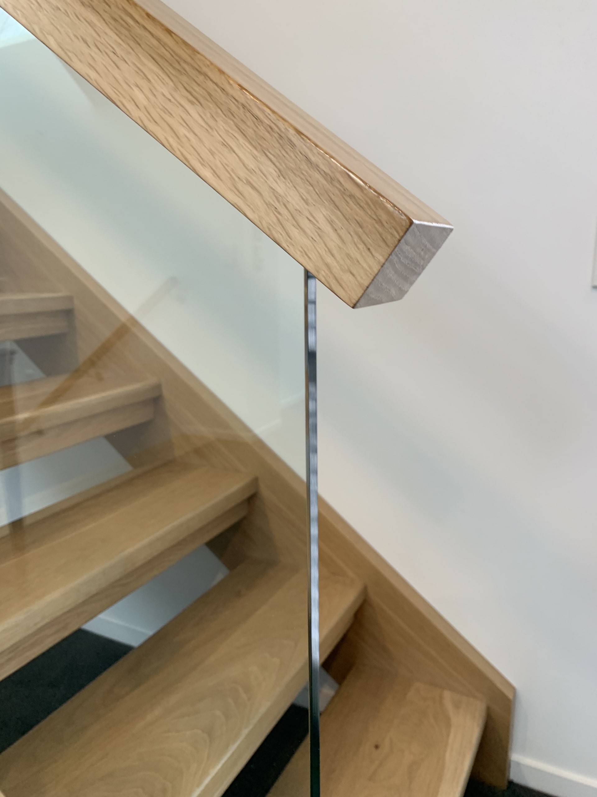 Canterbury Balustrade Handrails Timber Top Fix Glass Canterbury Balustrades