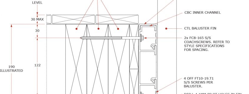 Balustrade Fixings Methods Guide | Canterbury Balustrades
