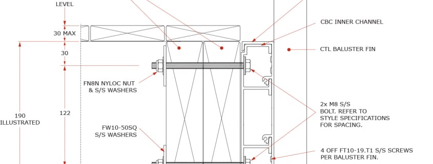 Balustrade Fixings Methods Guide | Canterbury Balustrades