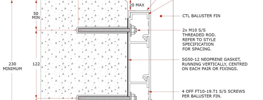 Balustrade Fixings Methods Guide | Canterbury Balustrades