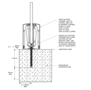 FS.3T.05.60-ConcreteTFixEpoxyAnchors | Canterbury Balustrades